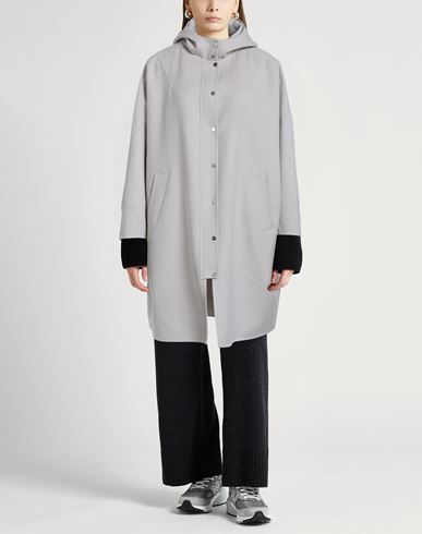 HERNO HERNO Light Virgin Wool & Polyester Overcoat/Trench Coat